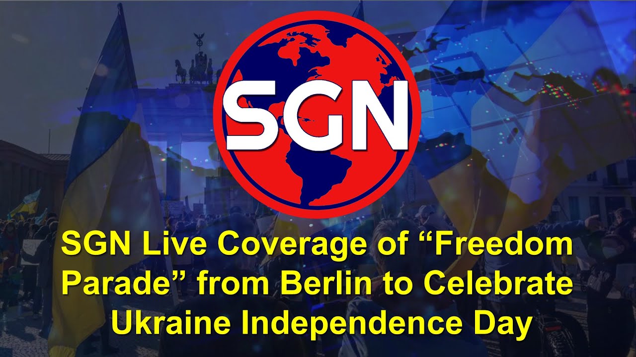 Replay: 'Freedom Parade' in Berlin Germany to support Ukraine's ...