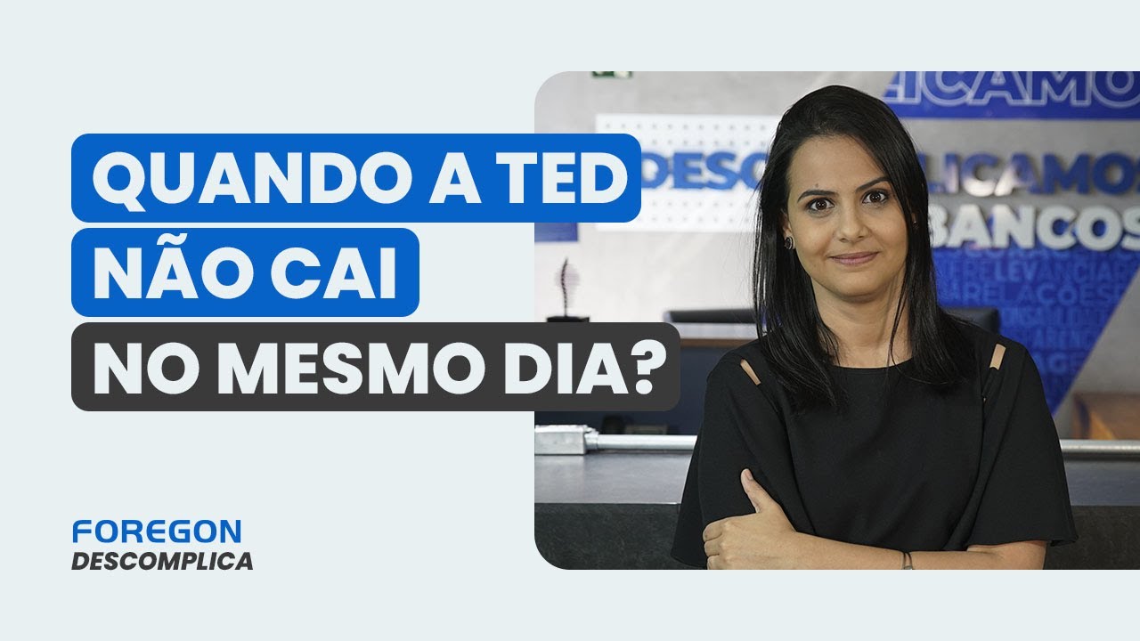 Transação TED cai no mesmo dia? Confira - YouTube