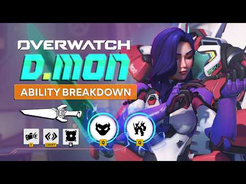 Overwatch - EVERY D.MON ABILITY | Full Breakdown Guide & Tips