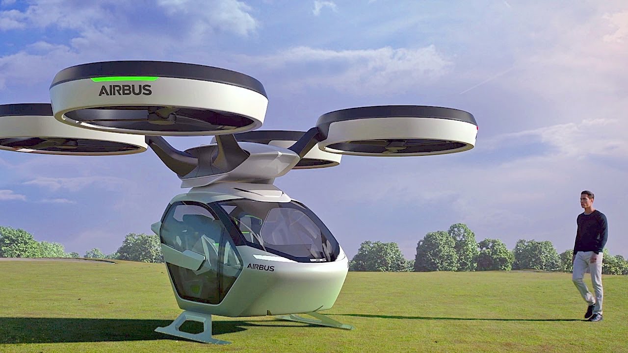 Flying Car (Pop.Up) by Airbus & Italdesign - YouTube