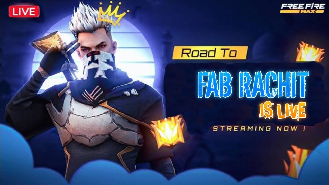 NEW BR RANK SEASON S42 😱🤫 RANK PUSHING FREE FIRE LIVE WITH FAB RACHIT ...