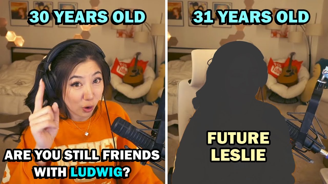 Fuslie (30 Years Old) Message to Her Future Self (31 Years Old) - YouTube