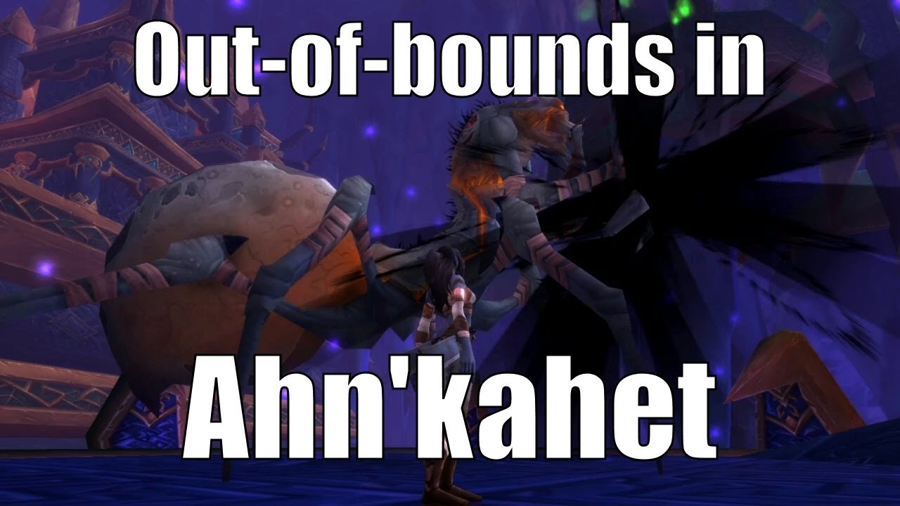 WoW Exploration: Ahn'kahet, The Old Kingdom - World of Warcraft WotLK ...