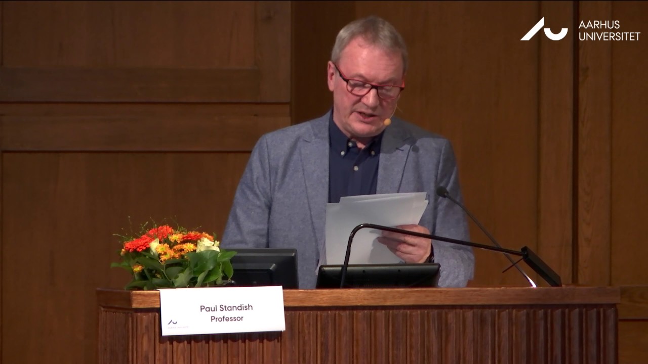 Paul Standish - Gæsteforelæsning del 1 - YouTube
