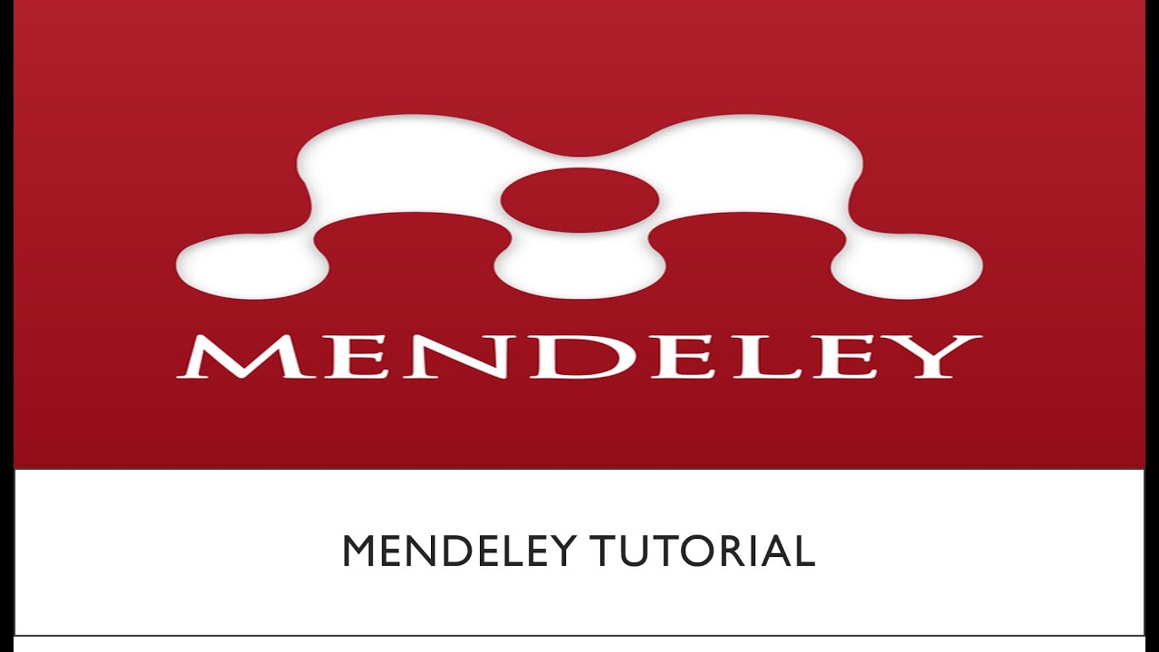 #Mandeley - Reference Management Tool - YouTube