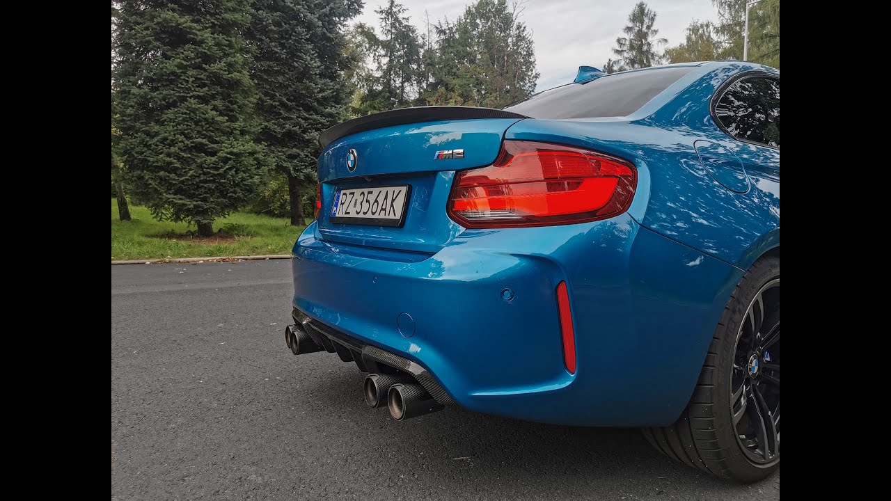 BMW M2 M-Performance Exhaust sound - YouTube