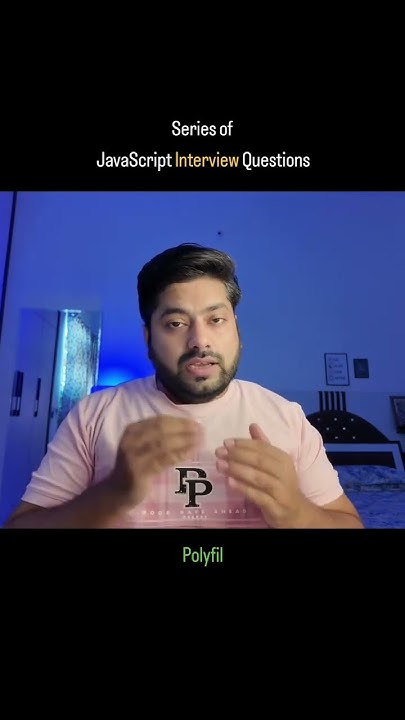 polyfills | JavaScript Interview Questions Series #codinginterview #frontenddeveloper - YouTube