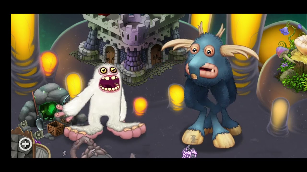mammott, boskus and castle trio Light island (my singing monsters ...