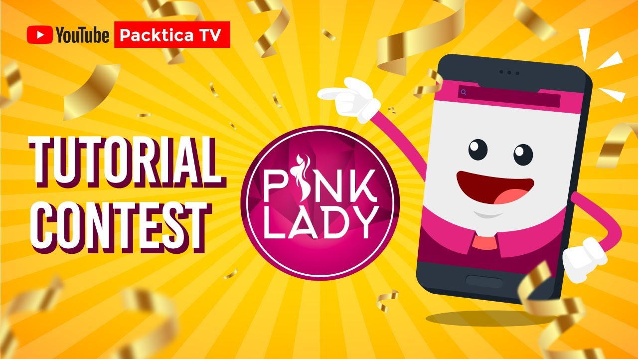 Tutorial Contest Pink Lady | PACKTICA - YouTube