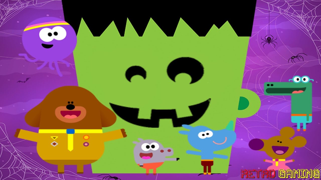 Hey Duggee Spooky Halloween Art Retro Gaming - YouTube