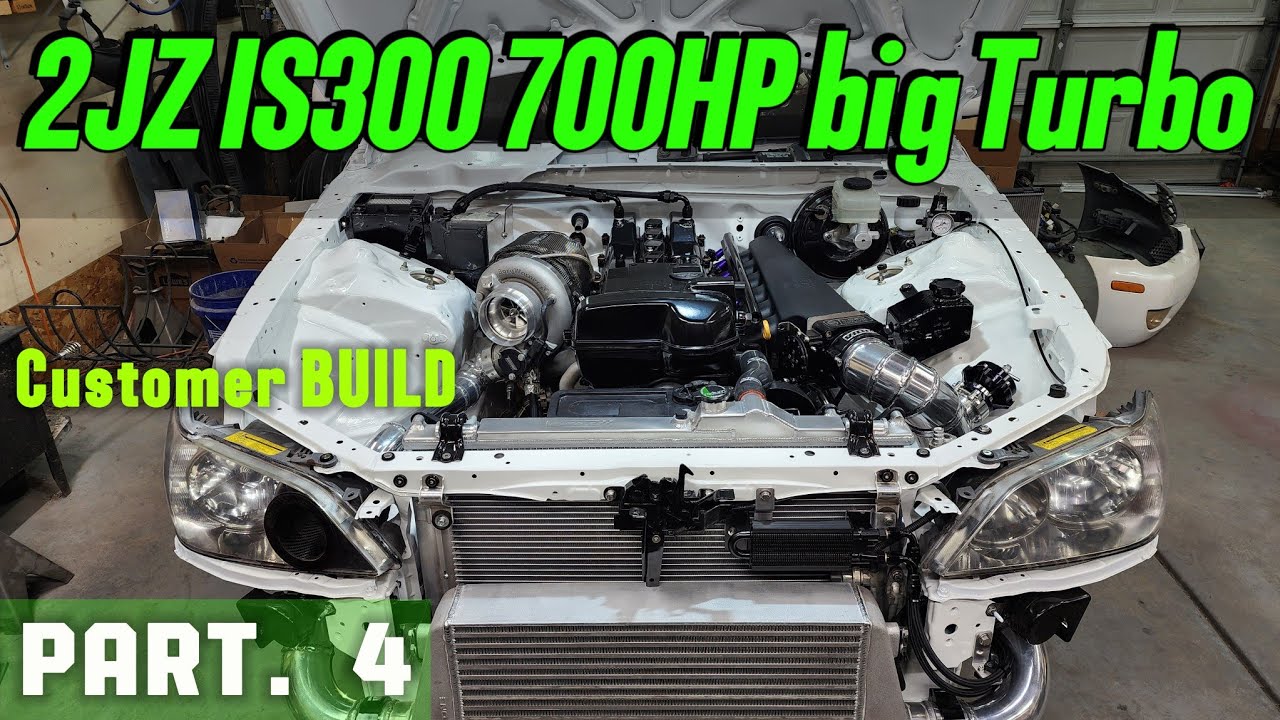 2JZ-GE Turbo 700+Hp Build. Lexus IS300 Customer Build. - YouTube