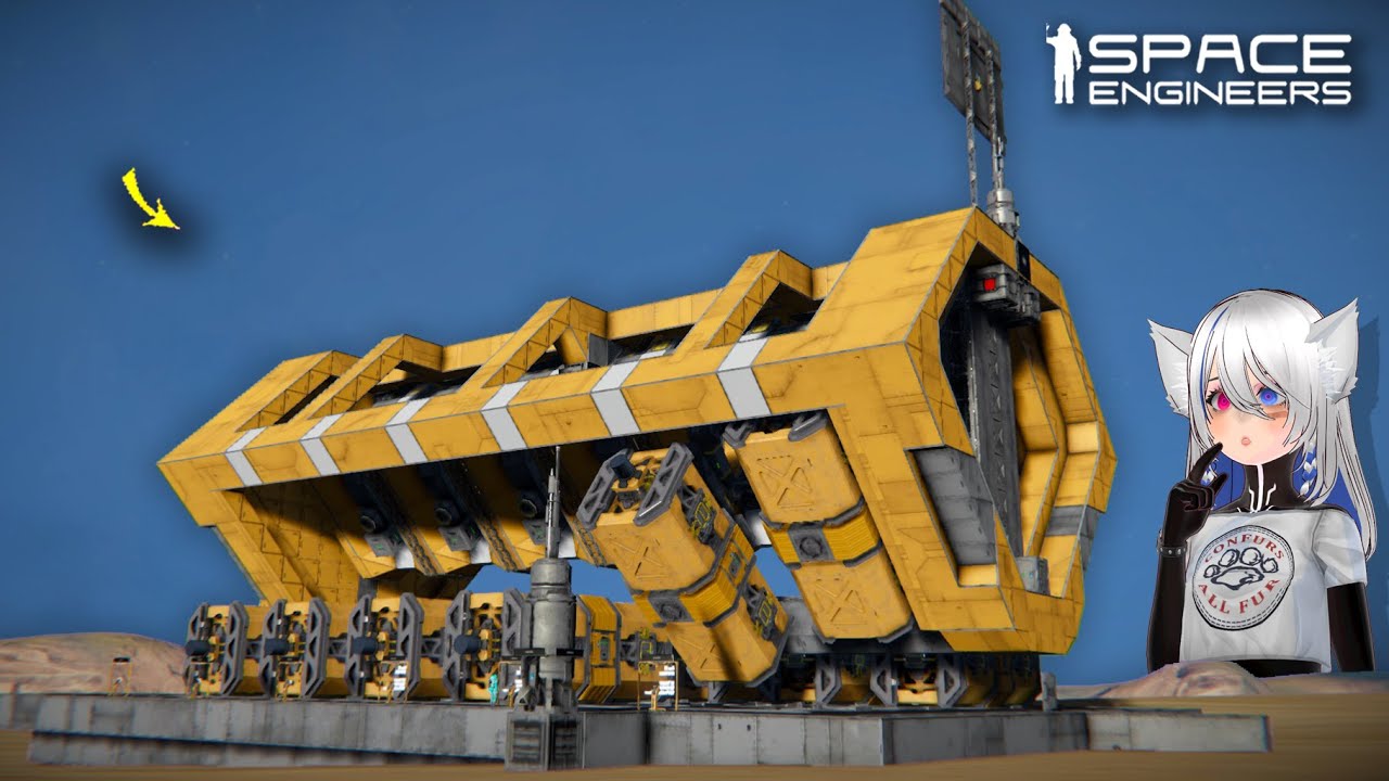This Ship to Ground Cargo Loader is Above my Paygrade, Space Engineers ...