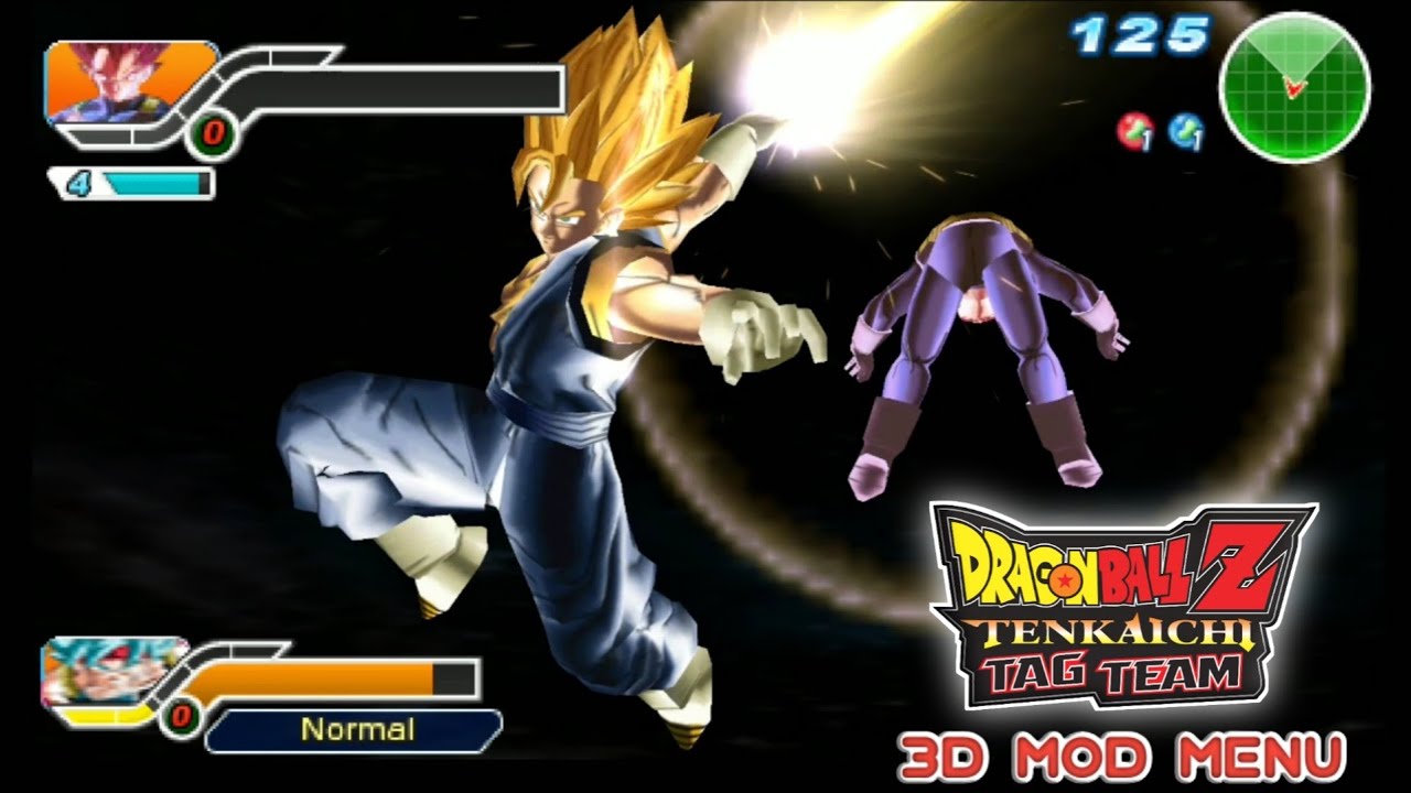DBZ TTT mod with Permanent 3D menu | Graphics like PS4 - YouTube