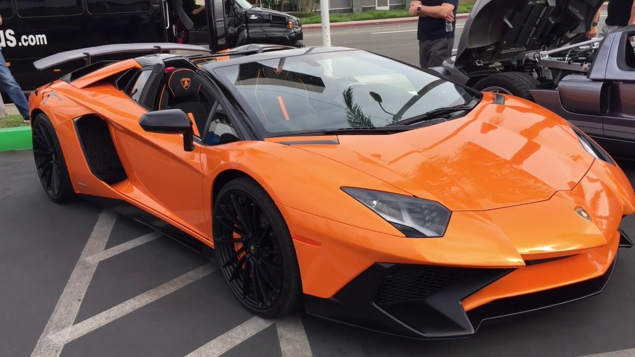 Lamborghini Aventador LP750-4 SV Roadster - YouTube