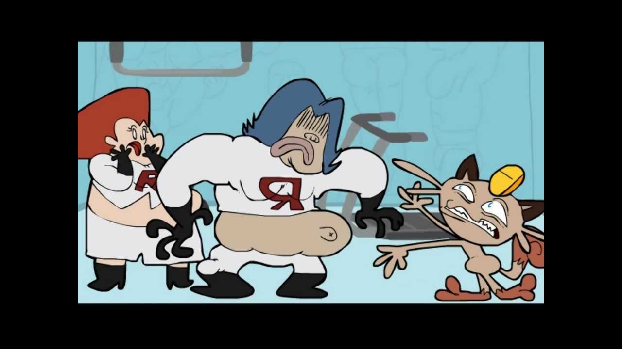 Somethingawful.com Team Rockethead's Meowth cartoon series HD - YouTube