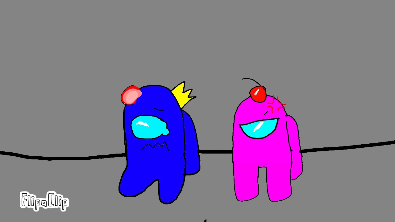 Sizo meme among us pink and blue - YouTube