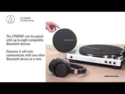 AT-LP60XBT Setup | Fully Automatic Wireless Belt-Drive Turntable