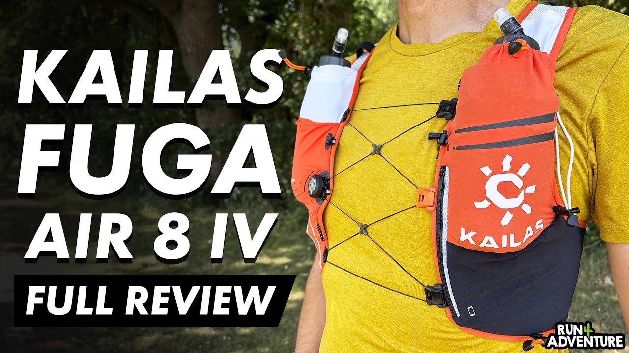 BEST TRAIL RUNNING VEST? | Kailas Fuga Air 8 IV hydration vest [FULL ...