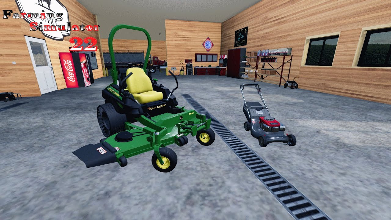 fs22- modspotlight- mowers form the The Rental Man Buch - YouTube