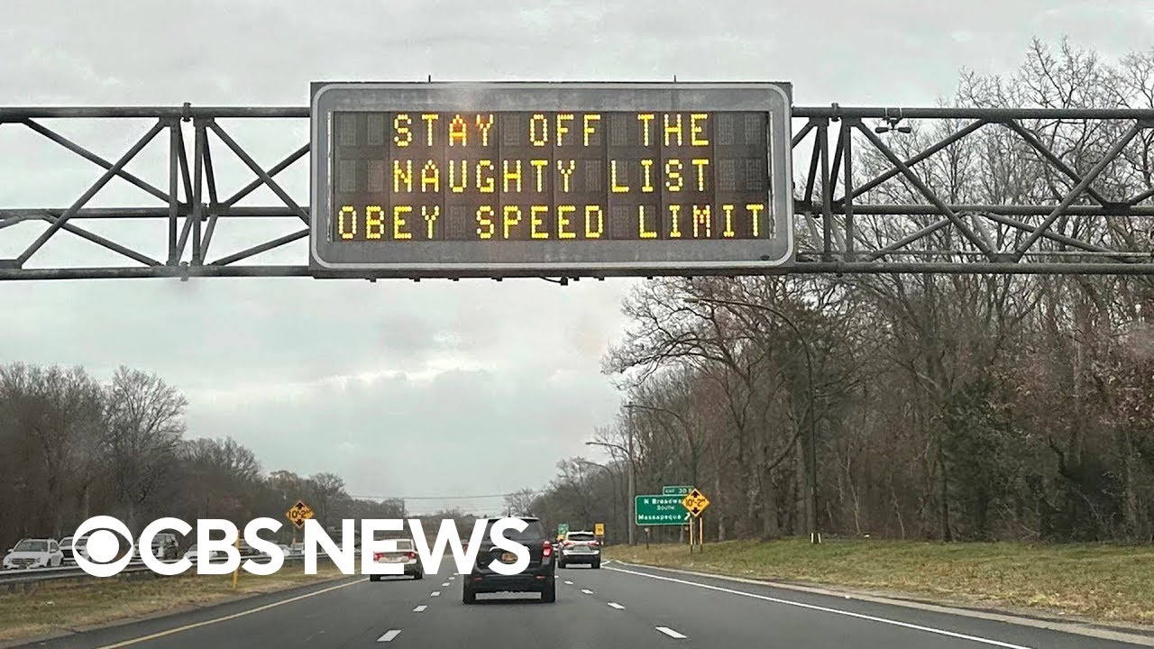 Feds not laughing about humorous highway safety signs - YouTube
