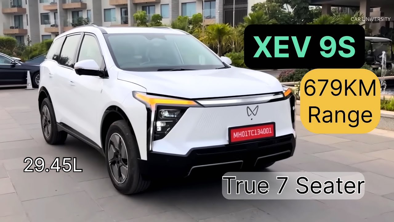 New Mahindra XEV 9S Pack Three Above 79 kwh | 29.45L |True 7 Seater EV ...