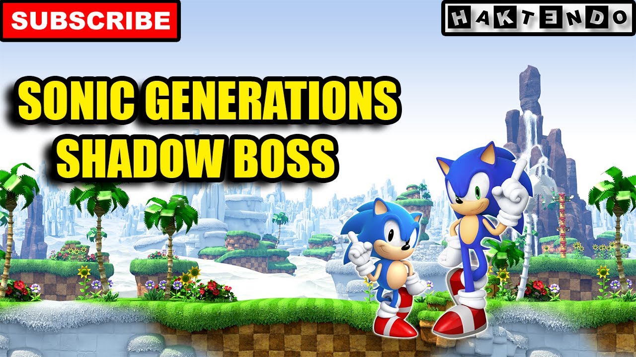 Sonic Generations Shadow Boss - YouTube