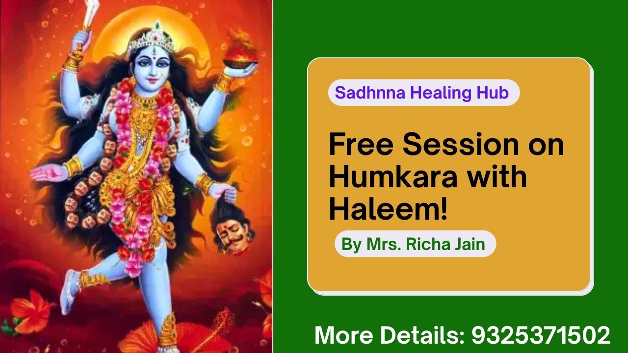 Humkara with Haleem | Powerful Energy Healing with #Occult Expert Mrs ...