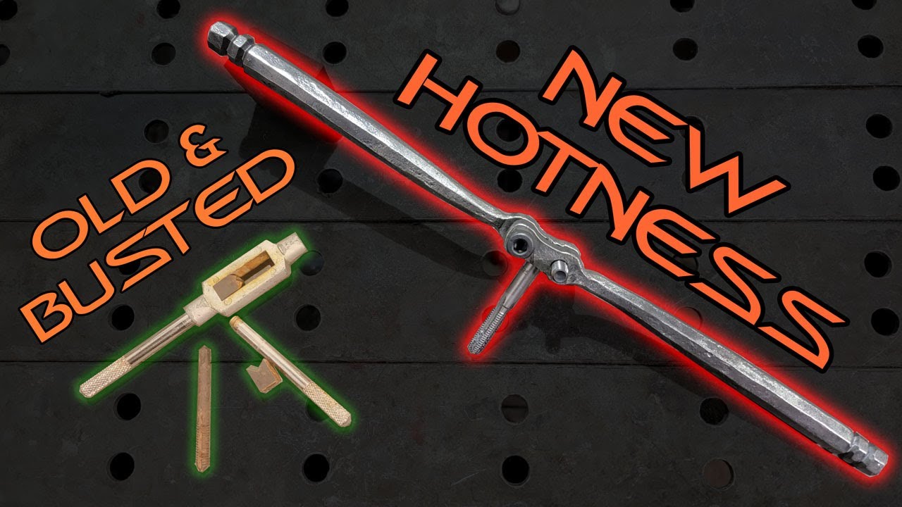 Forging a New Tap Wrench from Scrap - YouTube