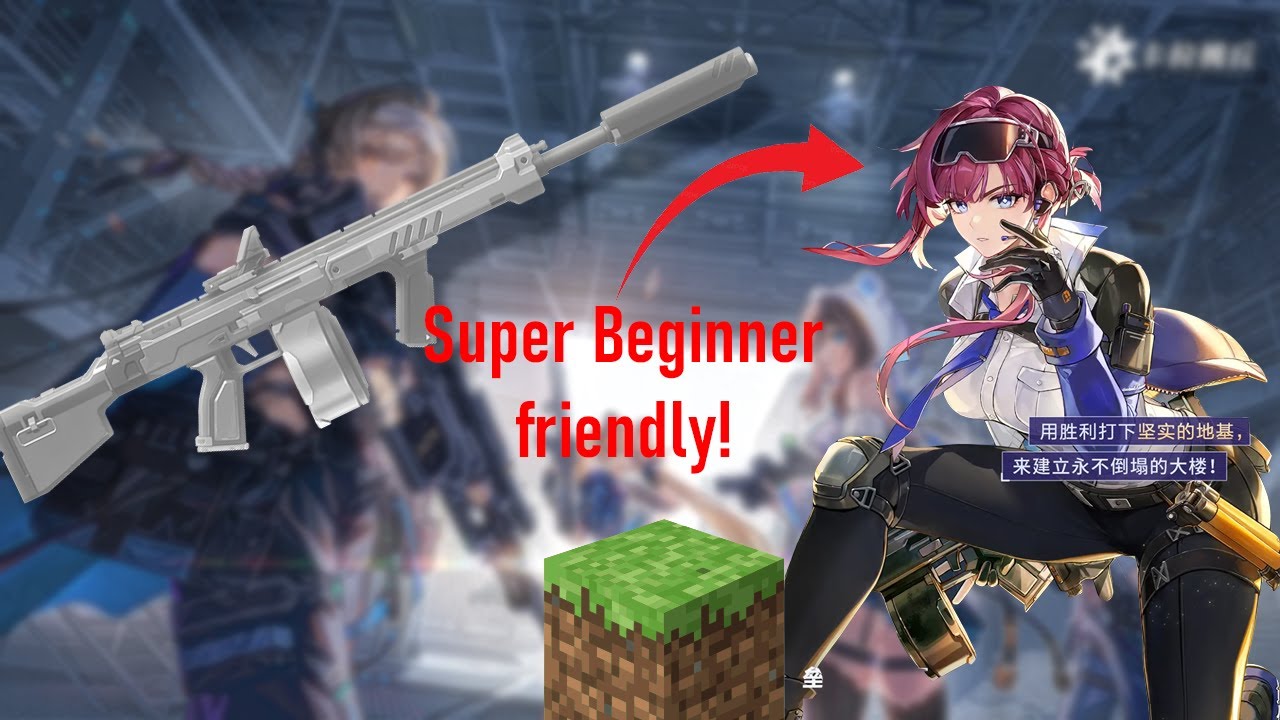Calabiyau (Strinova) New Character Leona (Second LMG of the game) - YouTube