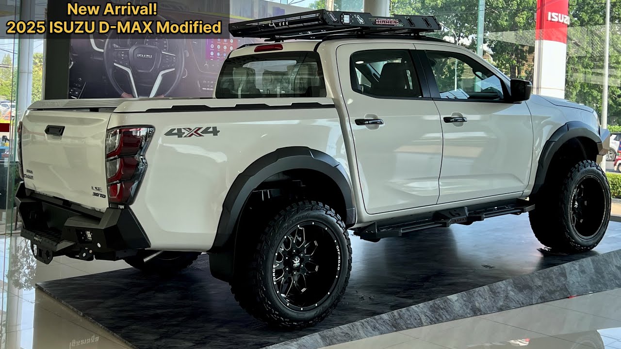 Modified the 2025 Isuzu D-MAX V-Cross 3.0 - Stunning Modified Exterior ...