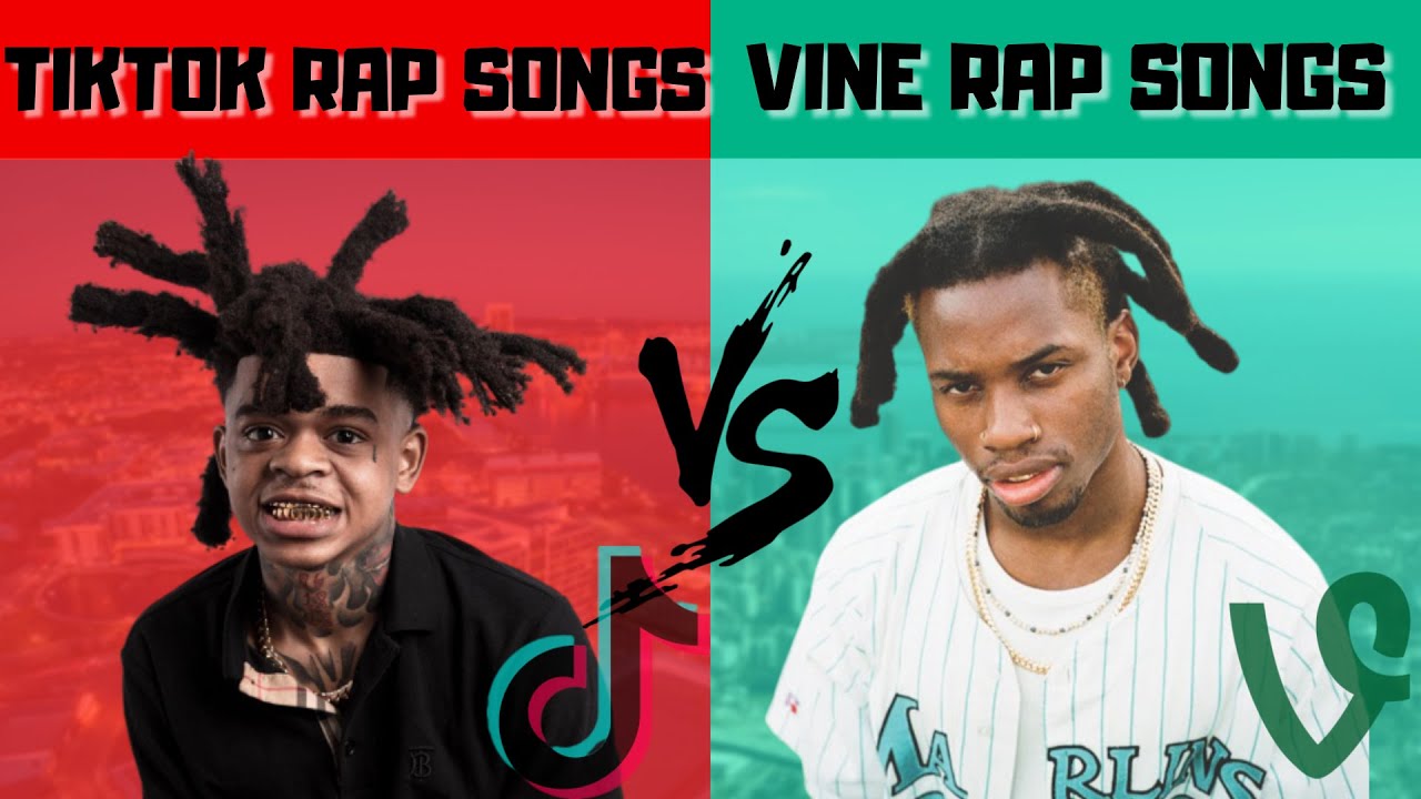 TIKTOK RAP SONGS VS VINE RAP SONGS - YouTube