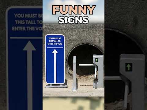 Funny Signs - YouTube