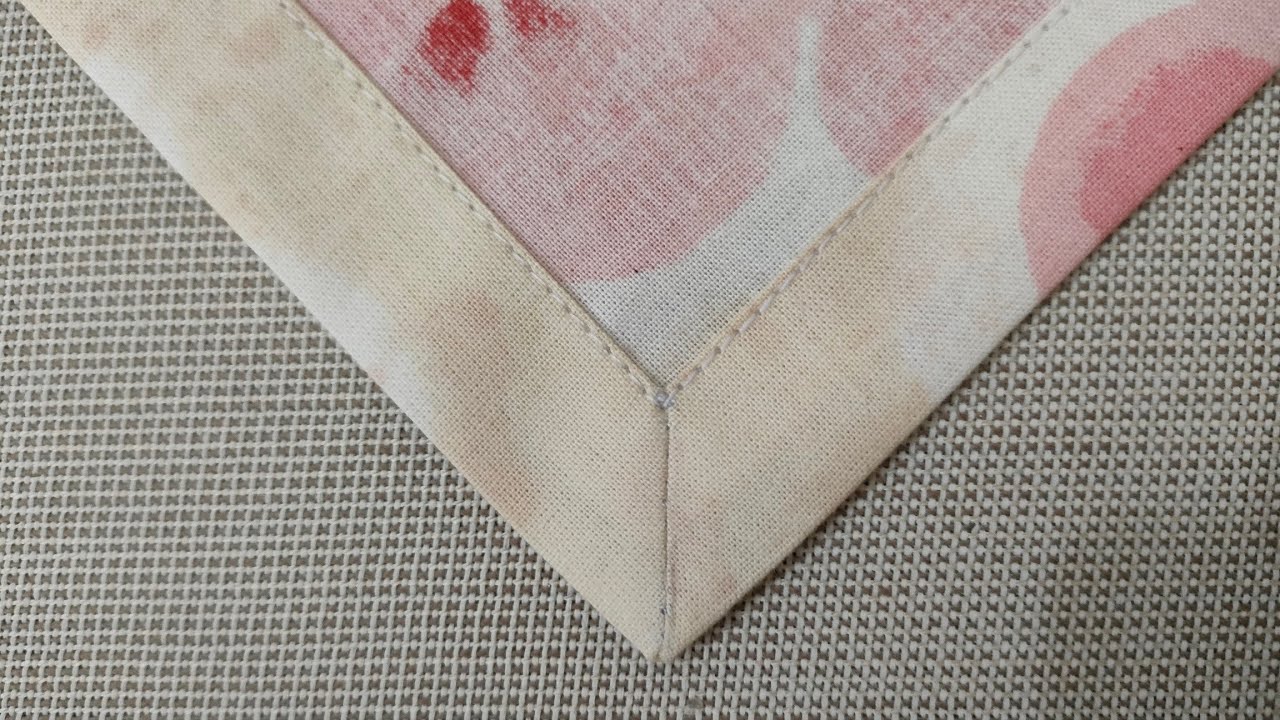 How to sew perfect corners sewing tips for beginners - YouTube