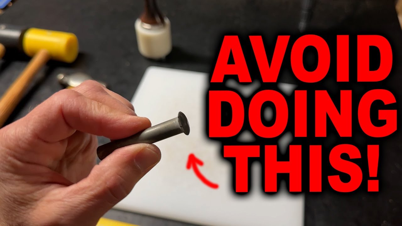 How to Avoid Leatherwork Tool Damage - YouTube
