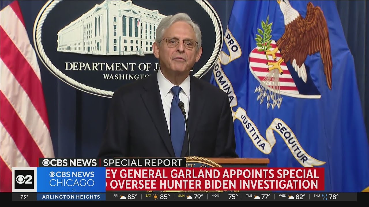 U S Attorney General Garland Appoints David Weiss As Special Counsel