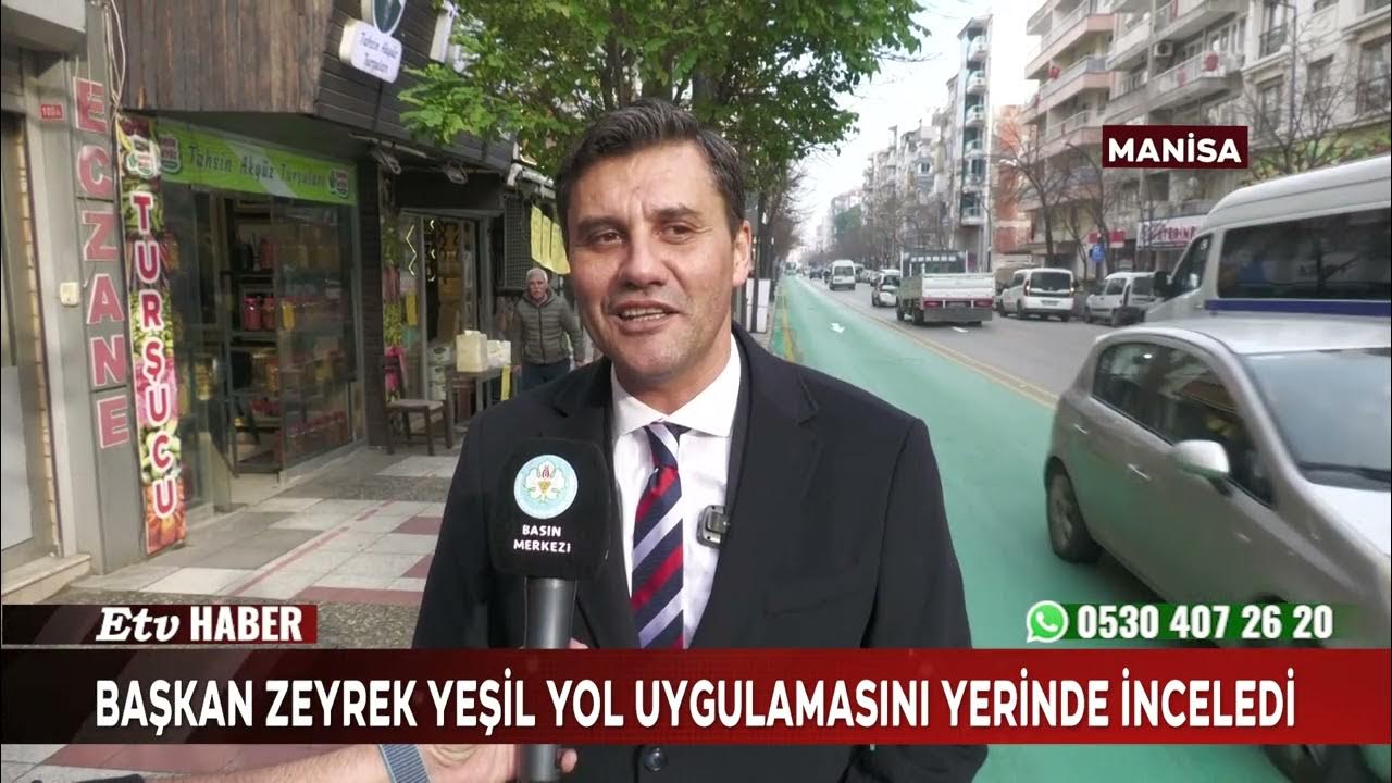 Başkan Zeyrek Yeşil Yol Uygulamasını Yerinde İnceledi - YouTube