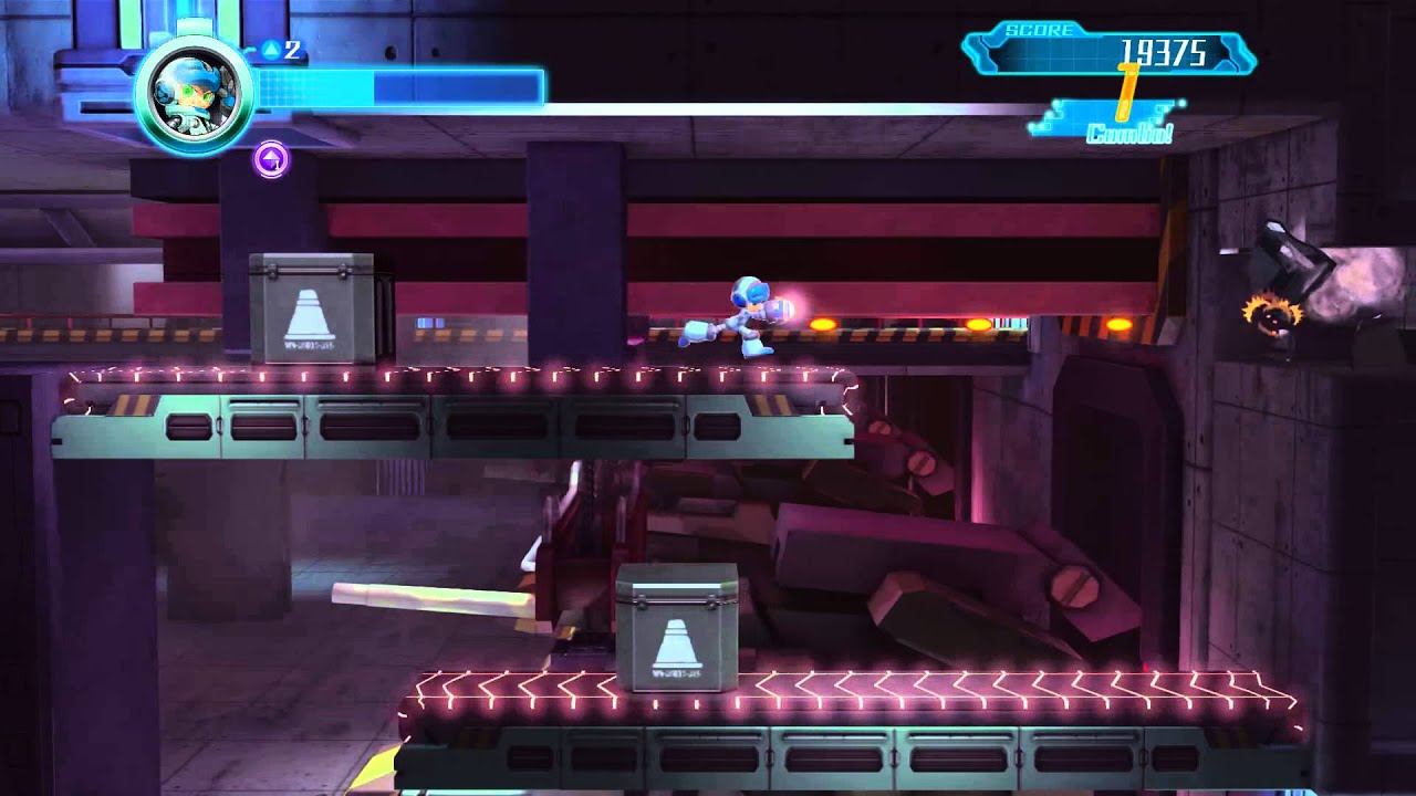 Mighty Number 9 Beta (MN5 stage) Rank A (can still be improved a lot ...