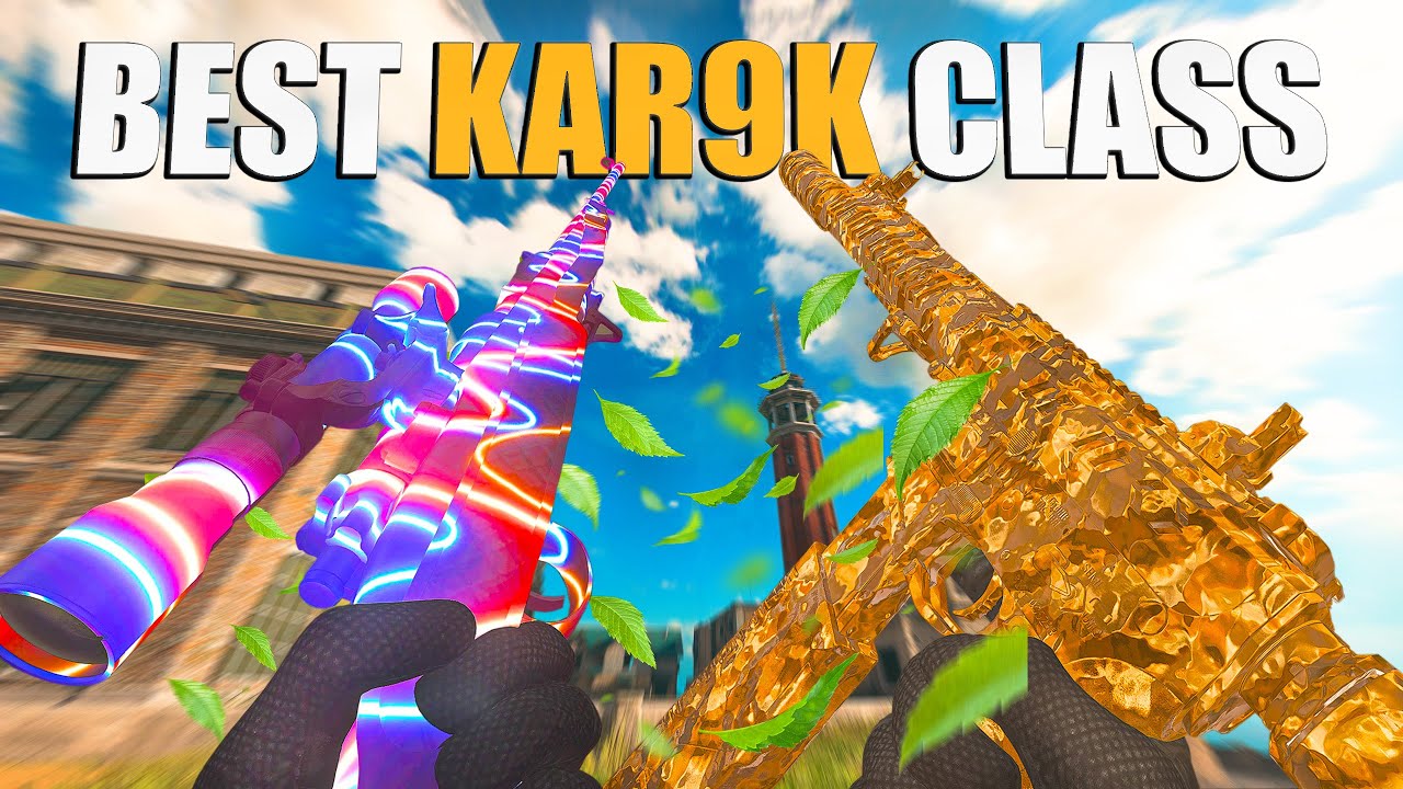 BEST KAR98k ONESHOT Class For Rebirth Island - YouTube