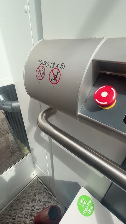 Platform Lift In Felixstowe With Stock Inside It Lift Elevator Liftelevator Youtube