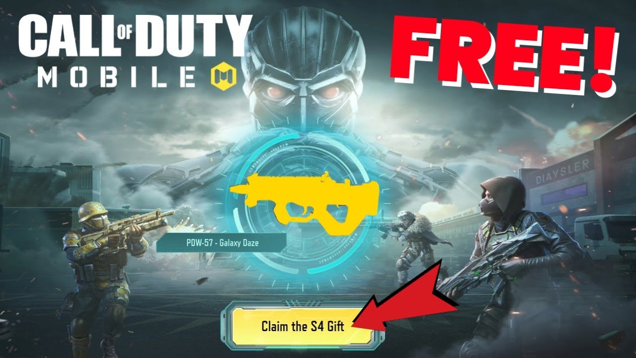 GET YOUR FREE RARE SKIN FOR PDW-57 - GALAXY DAZE IN CALL OF DUTY MOBILE ...