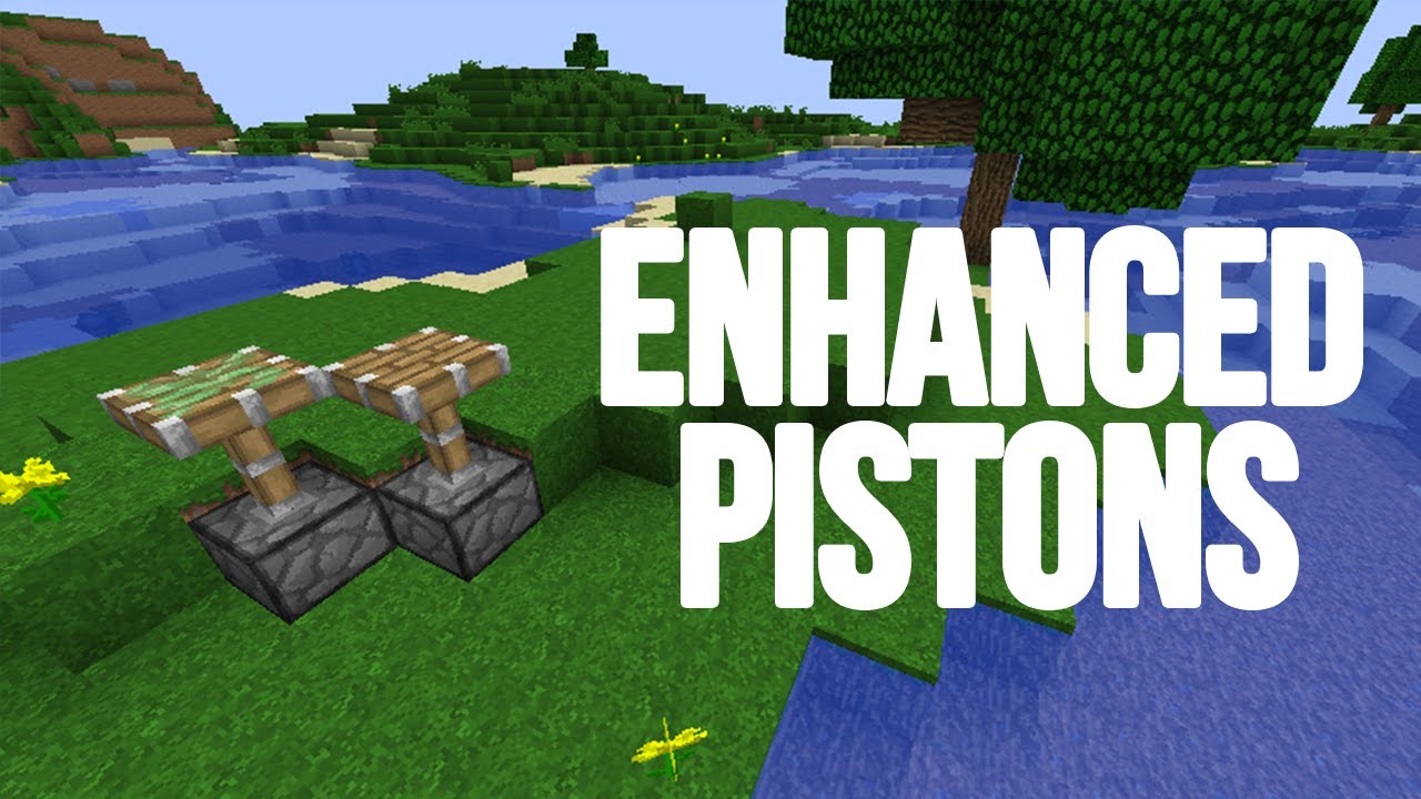 Minecraft: Mod Review - Enhanced Pistons [1.3.2] [Bounce High!] - YouTube