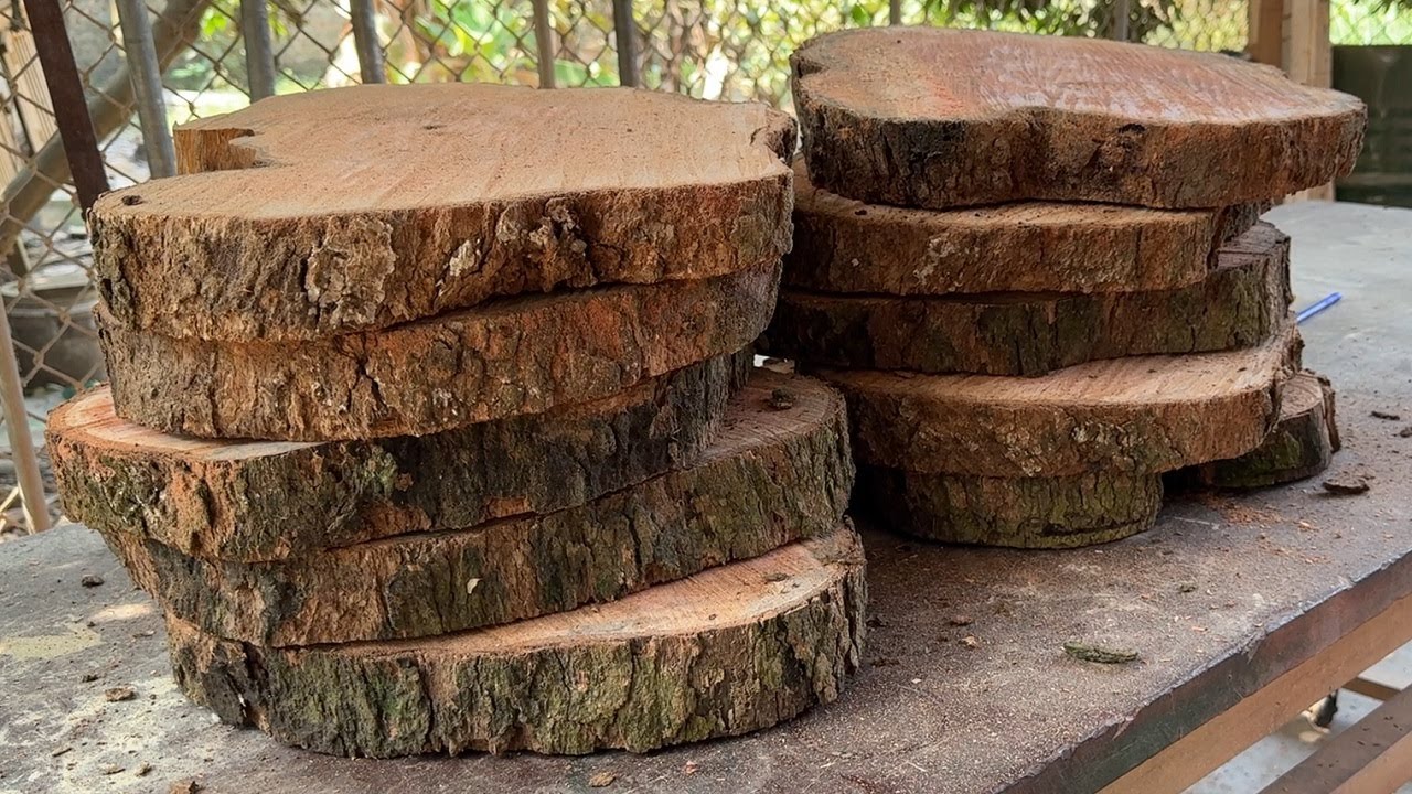 Crafting an Incredibly Unique Long Chair from This Pieces of Wood ...