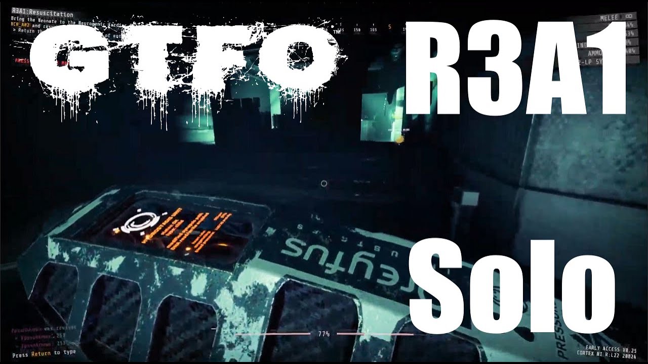 GTFO R3A1 Solo Completed ソロクリア - YouTube