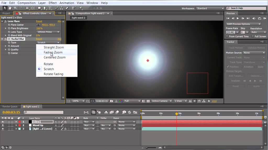 Creating the Harry Potter Lumos Effect - YouTube