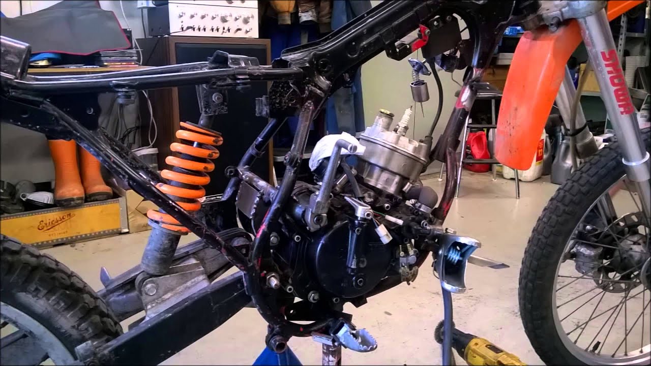 Yamaha DTMX Derbi Engine -Project- - YouTube