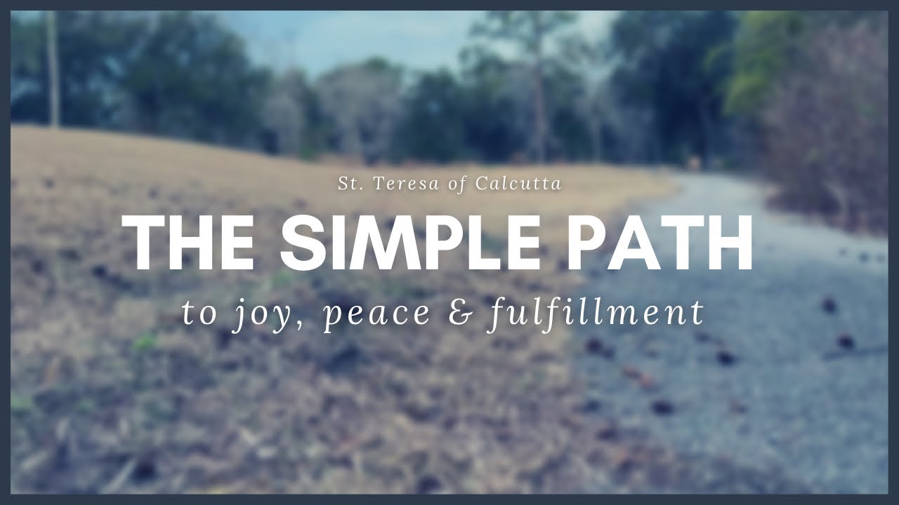 The Simple Path to Joy, Peace & Fulfillment - YouTube