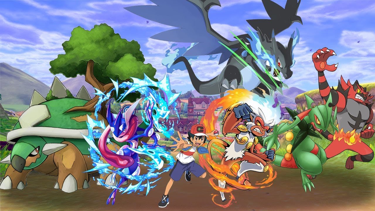Tổng hợp toàn bộ các Pokemon khởi đầu của Satoshi siêu mạnh đã tiến hóa ...