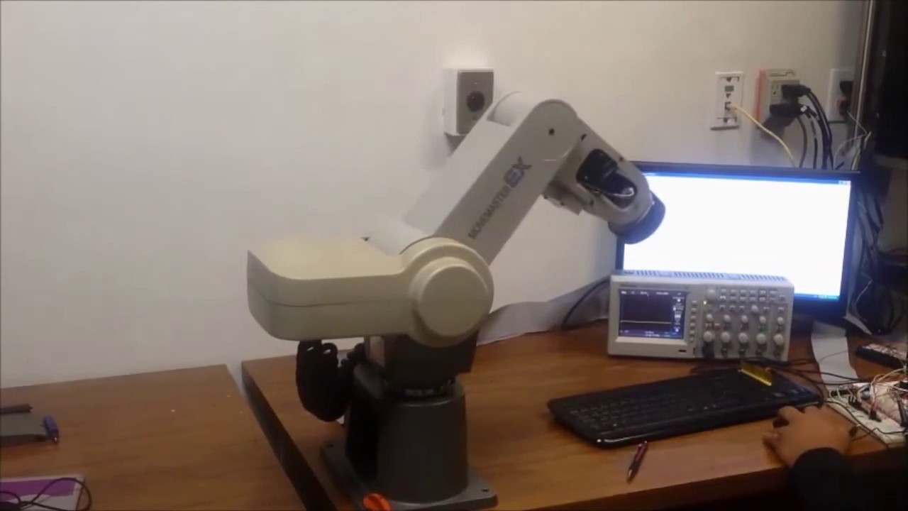 PID-Control of a Robot with DC motors - YouTube