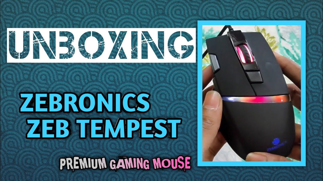 Zebronics Zeb-Tempest USB Gaming Mouse Review | Premium Gaming Mouse ...