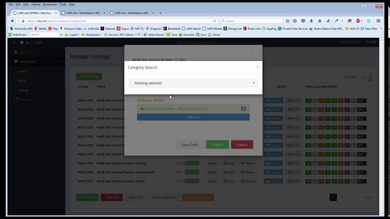 inIW Merchants - Admin Overview - YouTube
